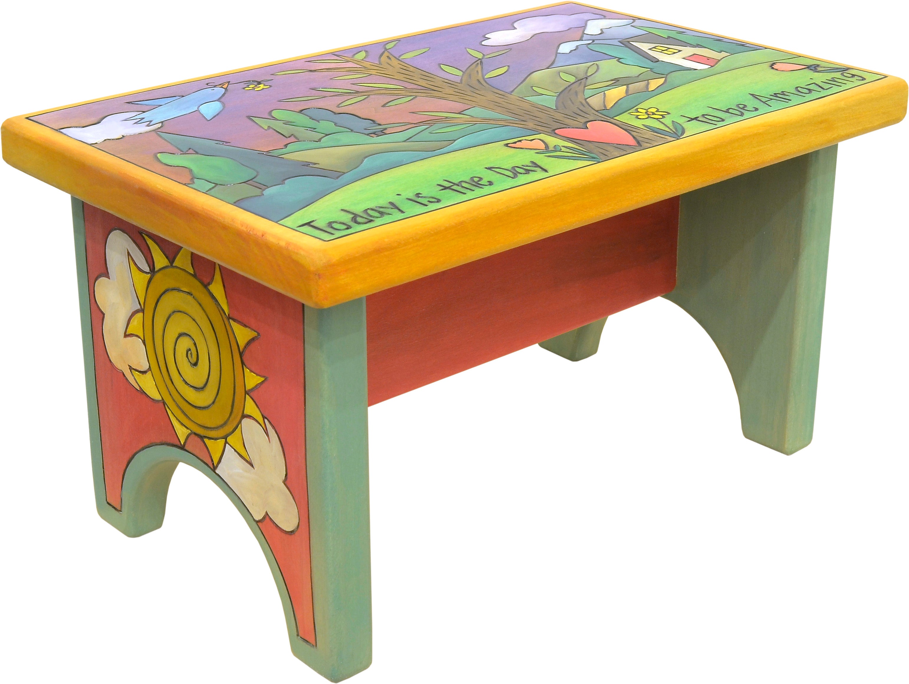 Decorative Step Stools | Sticks Handmade