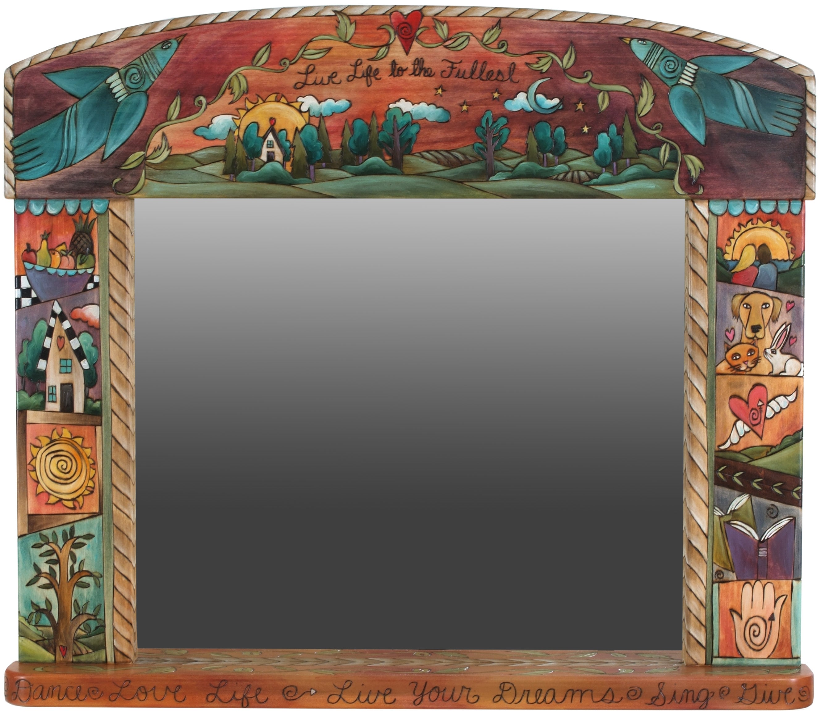 Handmade Rectangular Mirrors | Sticks Handmade