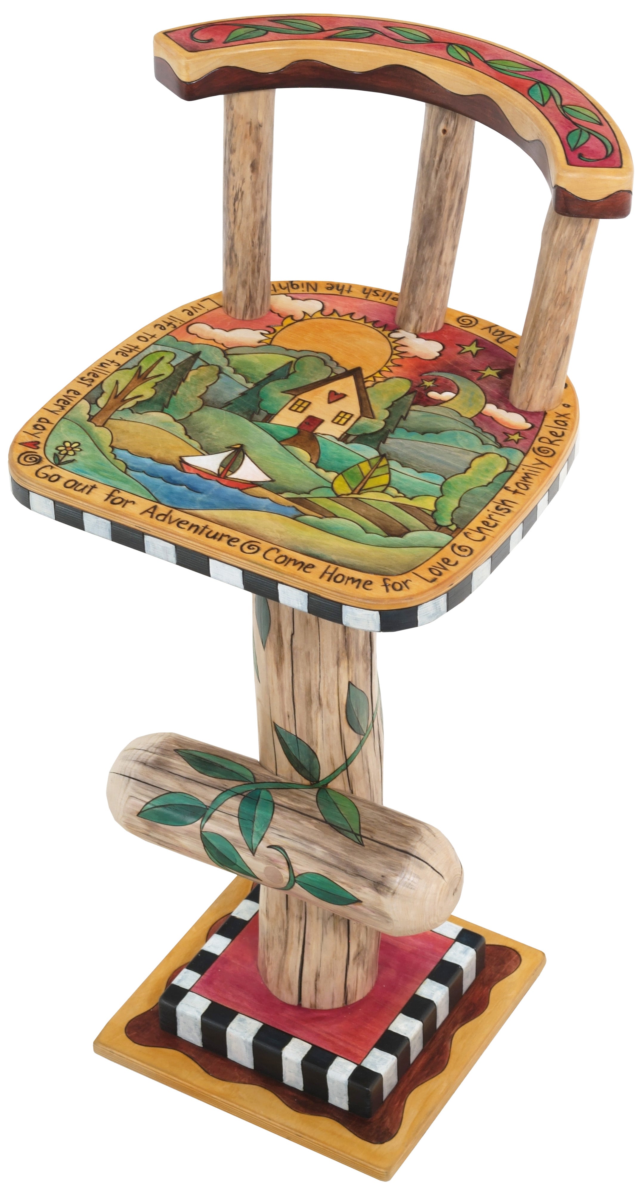 Handmade Wooden Stools