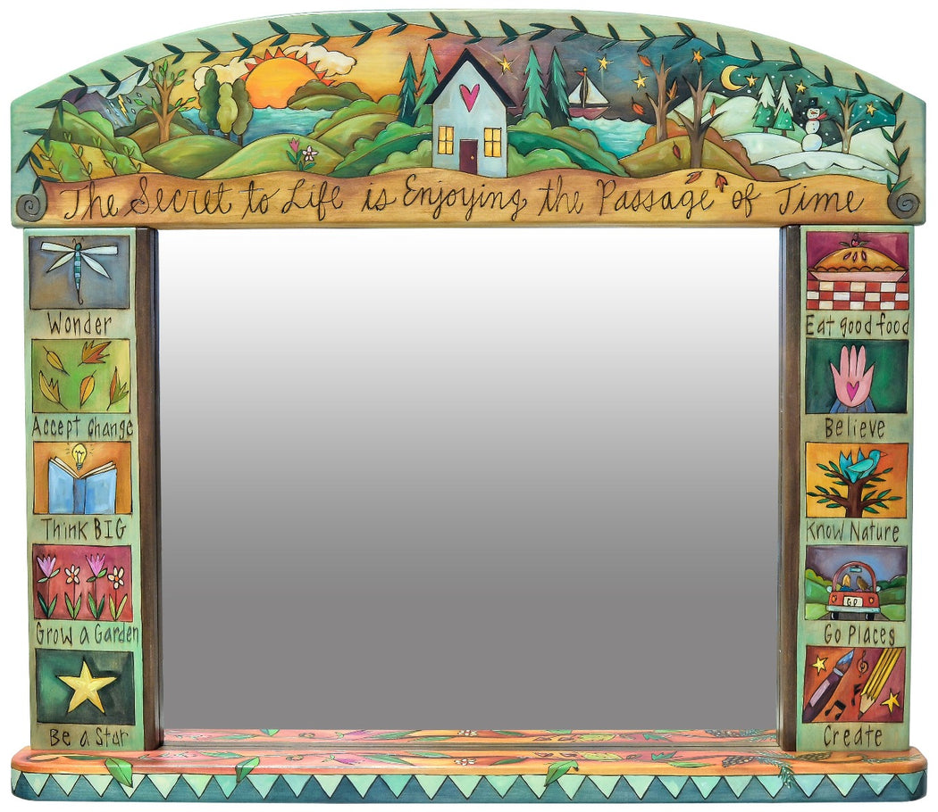 Handmade wooden Mirrors - Artisan Mirrors – Sticks