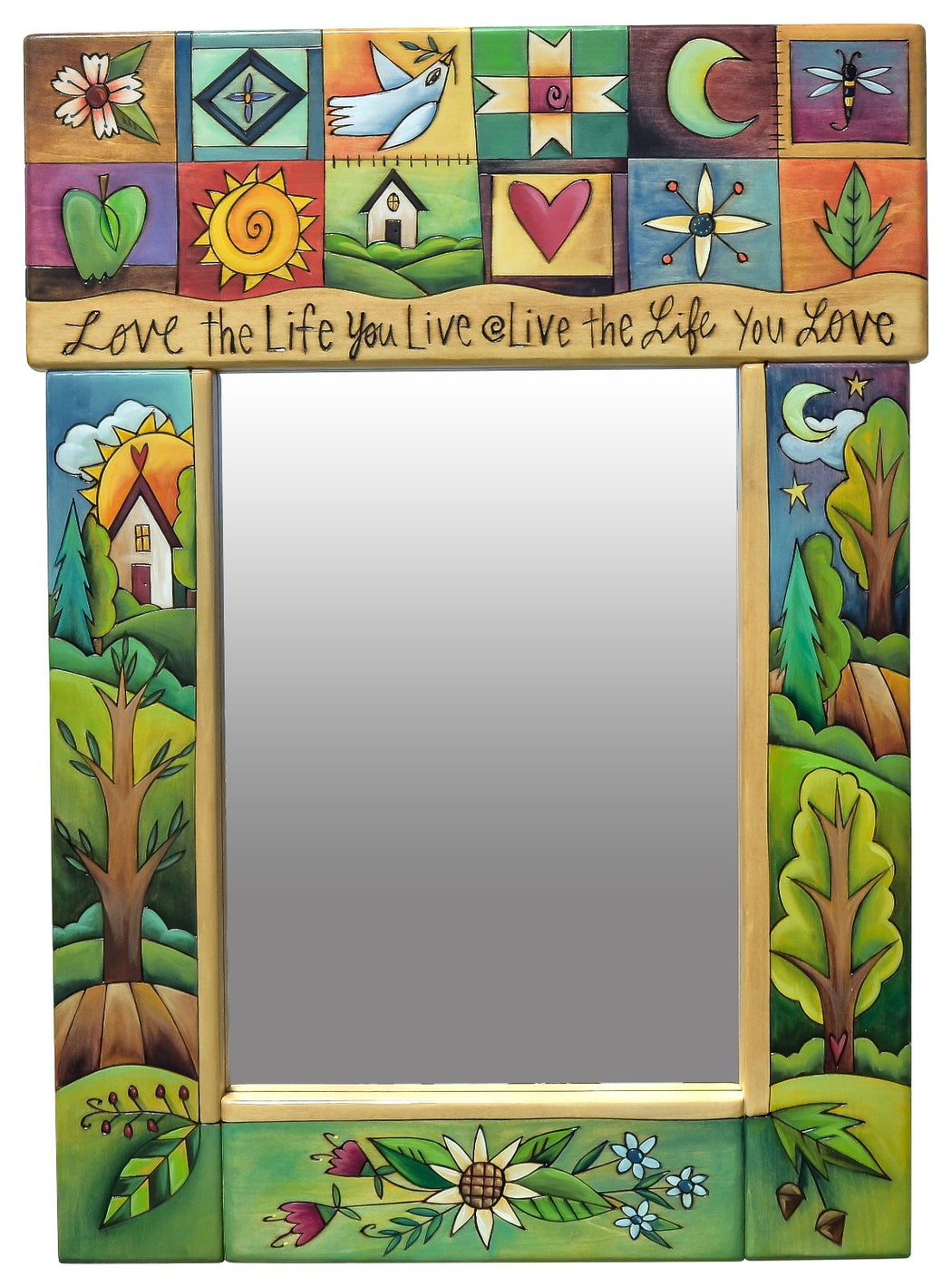 Handmade wooden Mirrors - Artisan Mirrors – Sticks