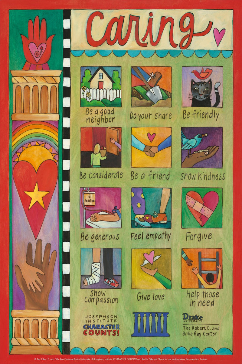 CHARACTER COUNTS! Poster Set 2018 Edition | Sticks Handmade