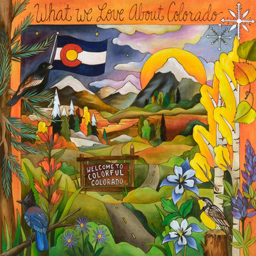 Colorado "Colorful Colorado" Plaque | Sincerely, Sticks