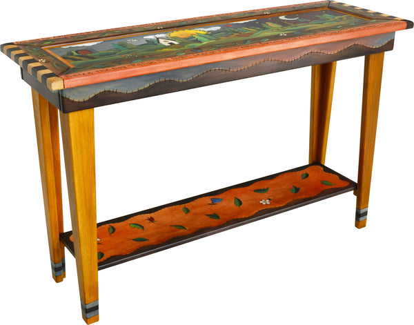 4ft Sofa Table