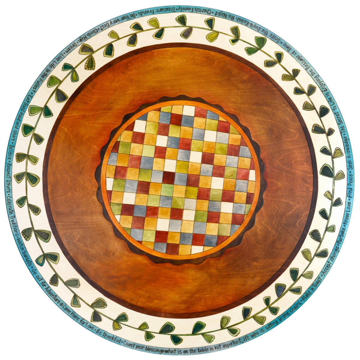 60" Round Dining Table D72427 | Sticks Handmade