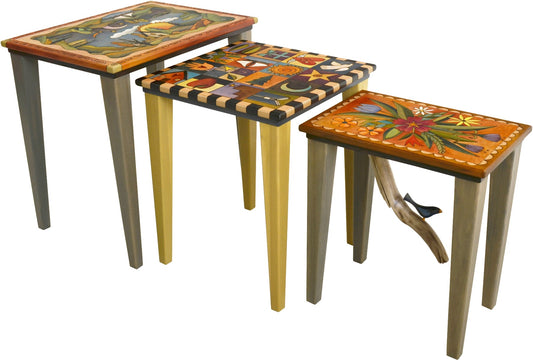 Nesting Table Set D72665 | Sticks Handmade