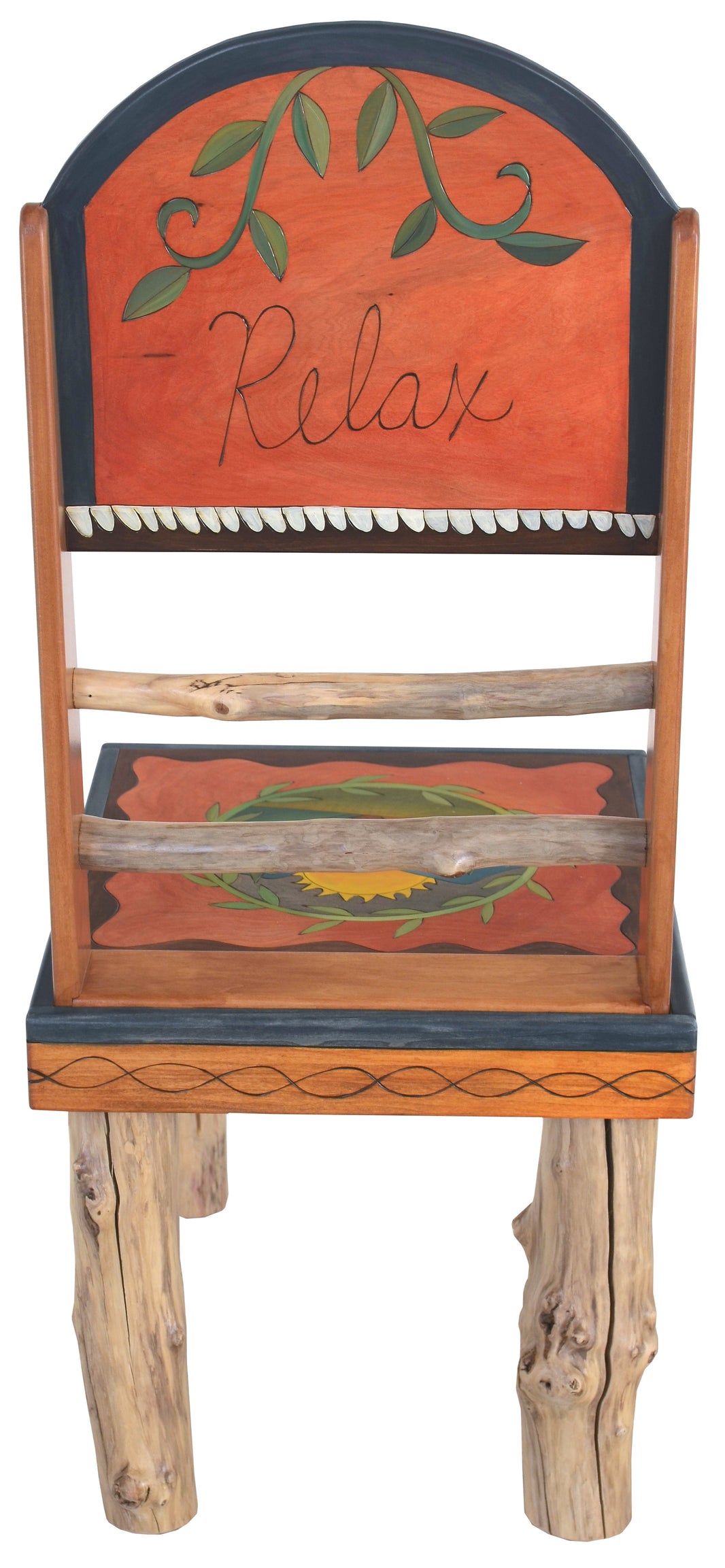 Desk with Shelf D76308 | Sticks Handmade