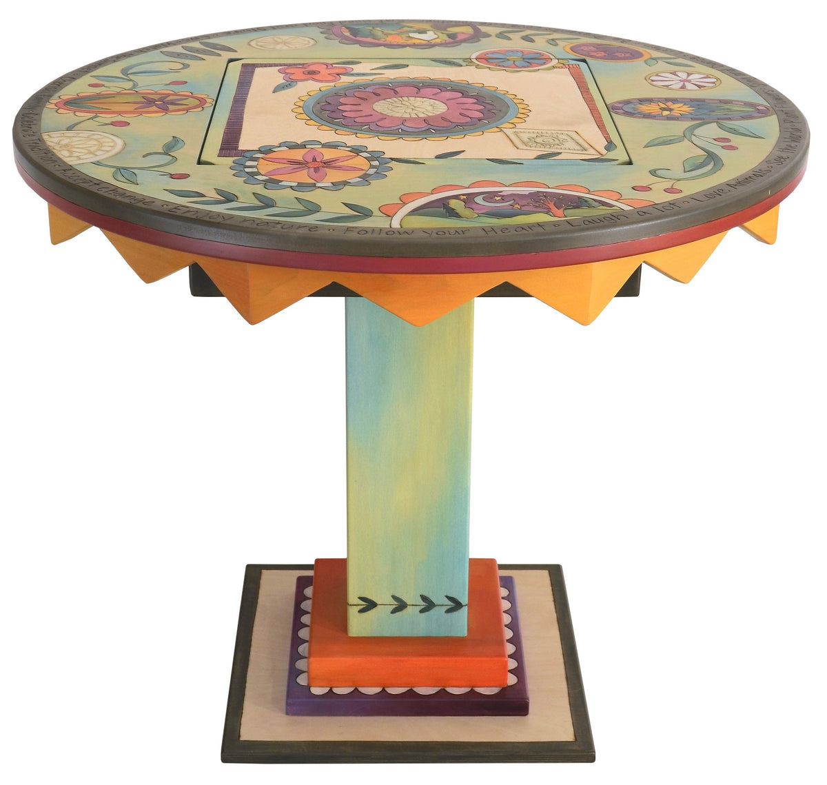Flip-Top Game Table D76400 | Sticks Handmade