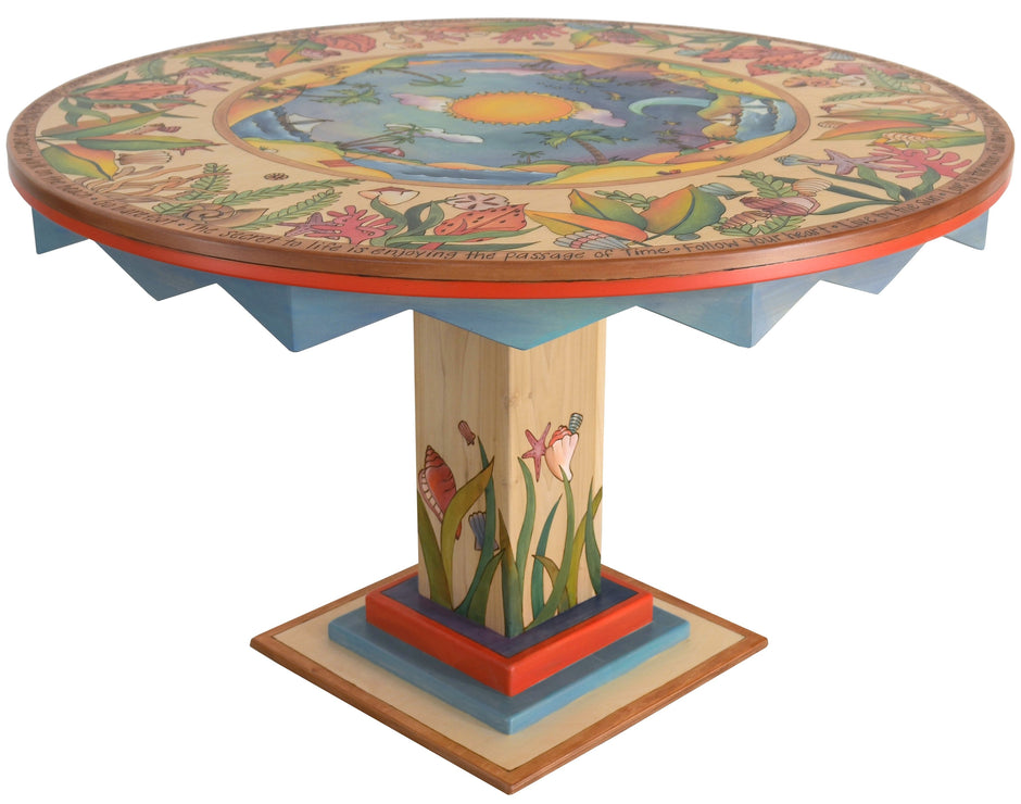 48" Round Dining Table D76418 | Sticks Handmade
