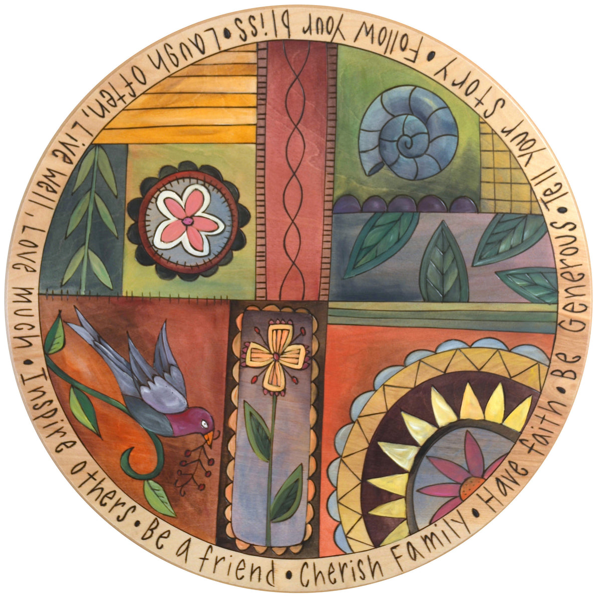 20" Lazy Susan D78221 | Sticks Handmade