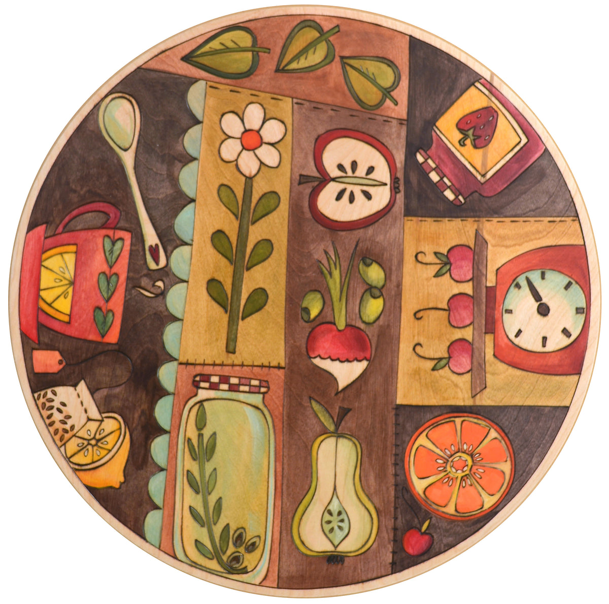 20" Lazy Susan D78673 | Sticks Handmade