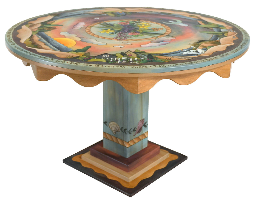 48" Round Dining Table D78939 | Sticks Handmade