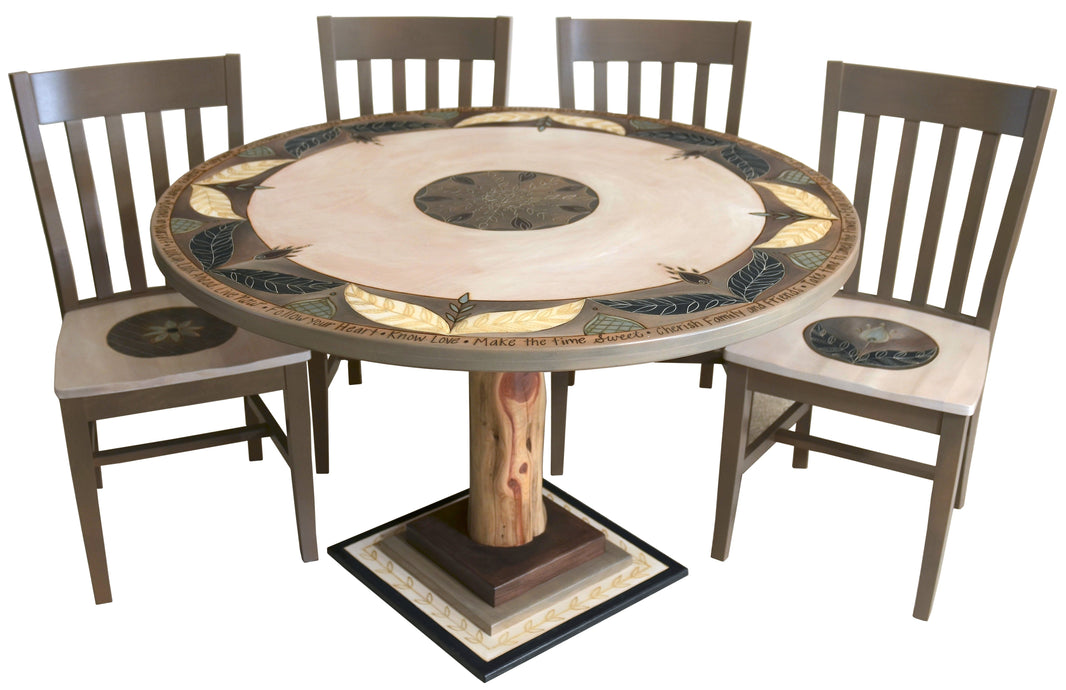 48" Round Dining Table D79136 | Sticks Handmade