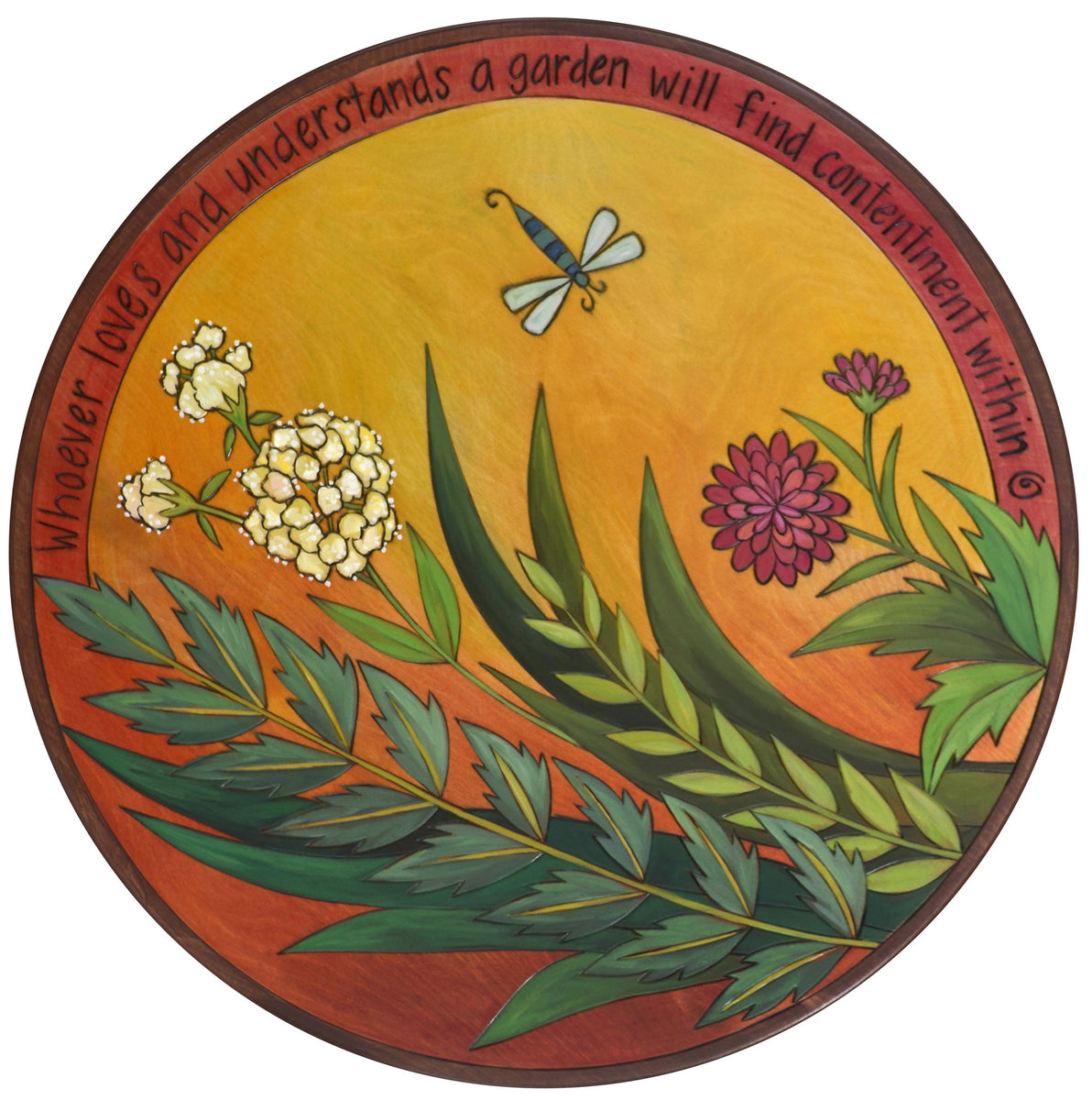 20" Lazy Susan D711585 | Sticks Handmade