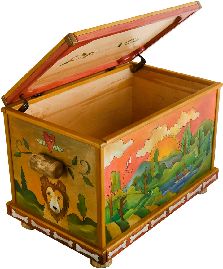 Handmade Wooden Storage Chests and Trunks