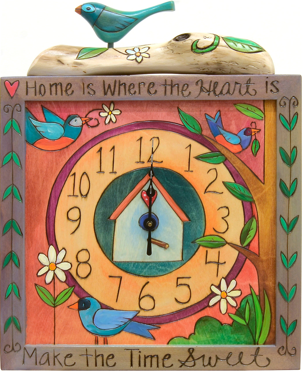 Handmade Wood Clocks – Sticks