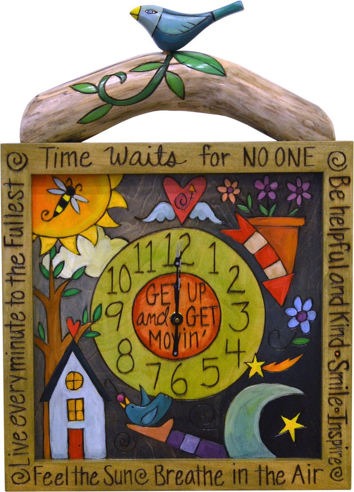 Handmade Wood Clocks – Sticks