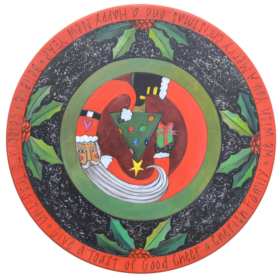 20" Lazy Susan D715885 | Sticks Handmade