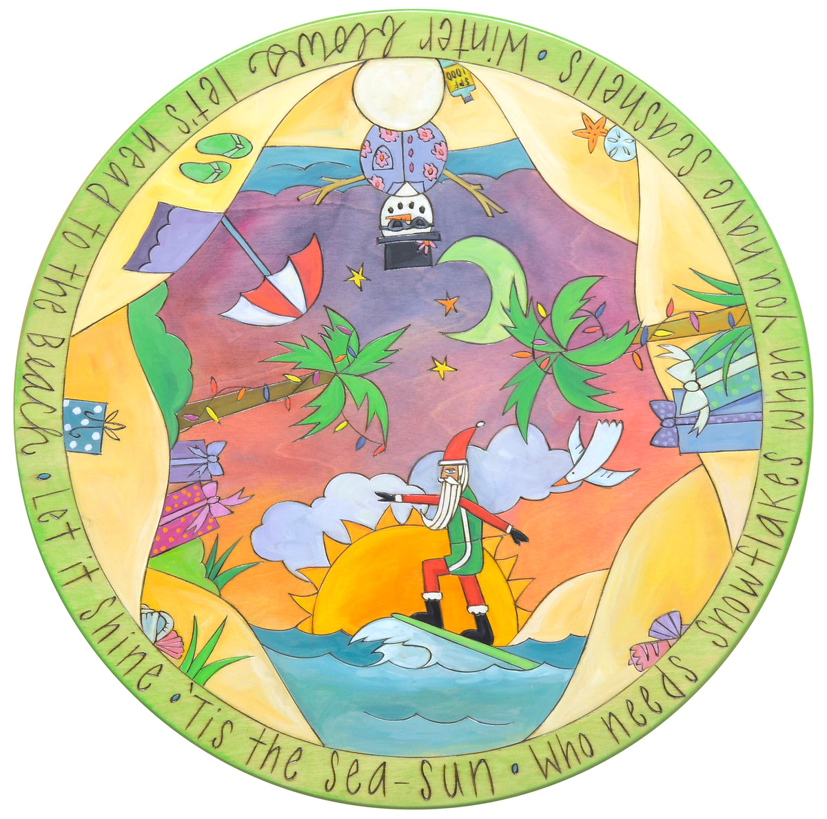 20" Lazy Susan D715897 | Sticks Handmade