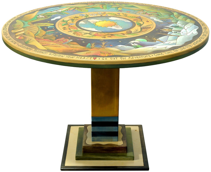 Handmade Dining Tables - Hand Painted Dining Tables