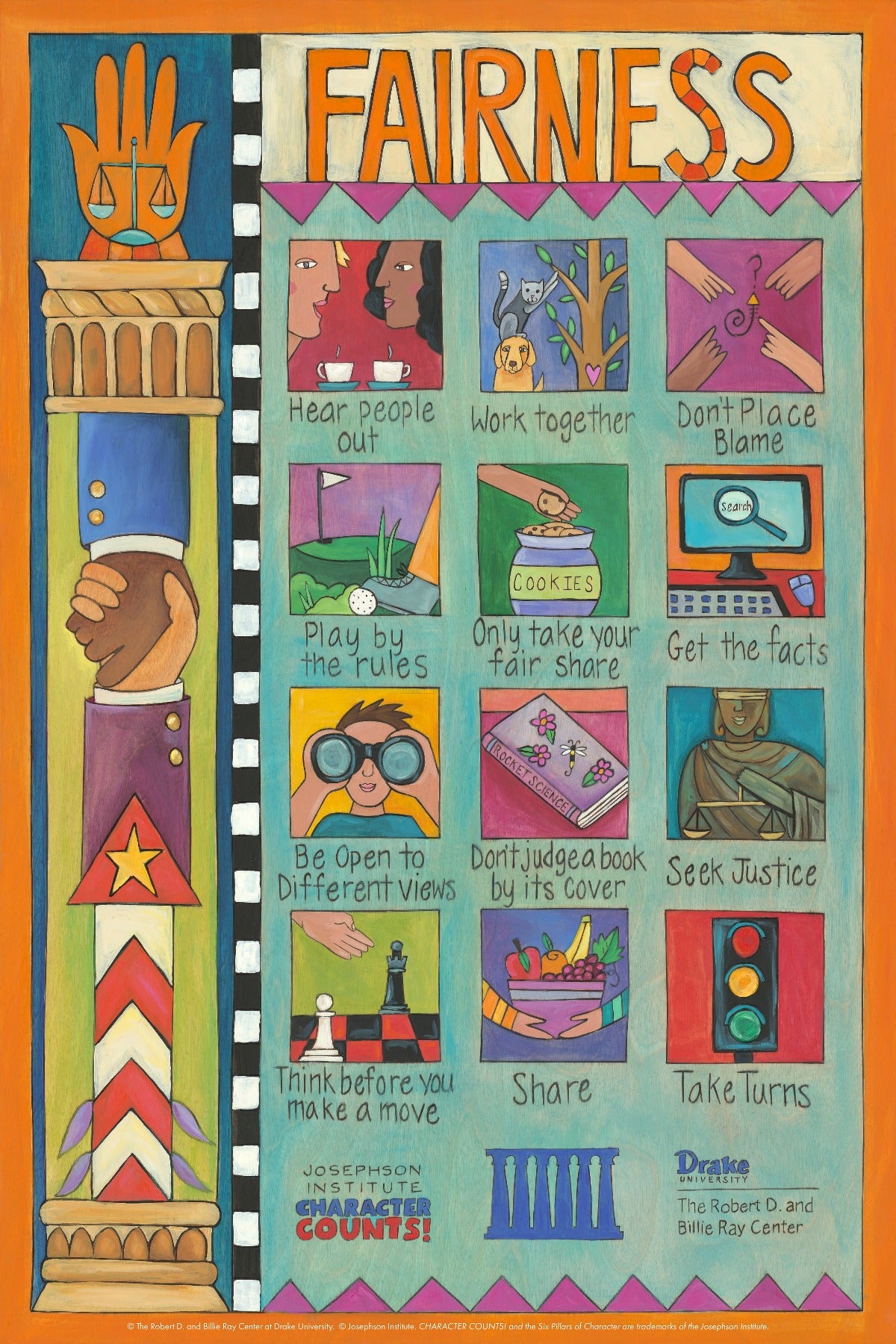 CHARACTER COUNTS! Poster Set 2018 Edition | Sticks Handmade