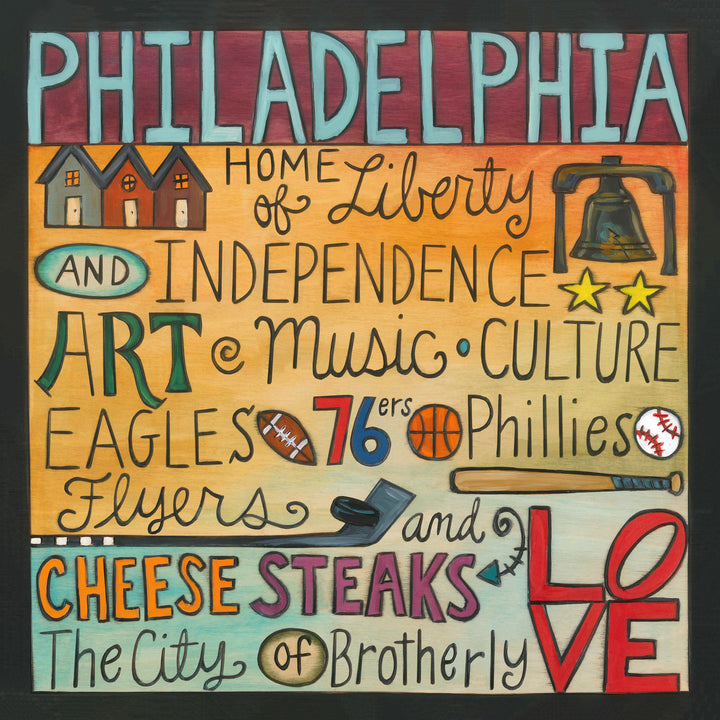 Pennsylvania "Philadelphia Freedom" Plaque | Sincerely, Sticks