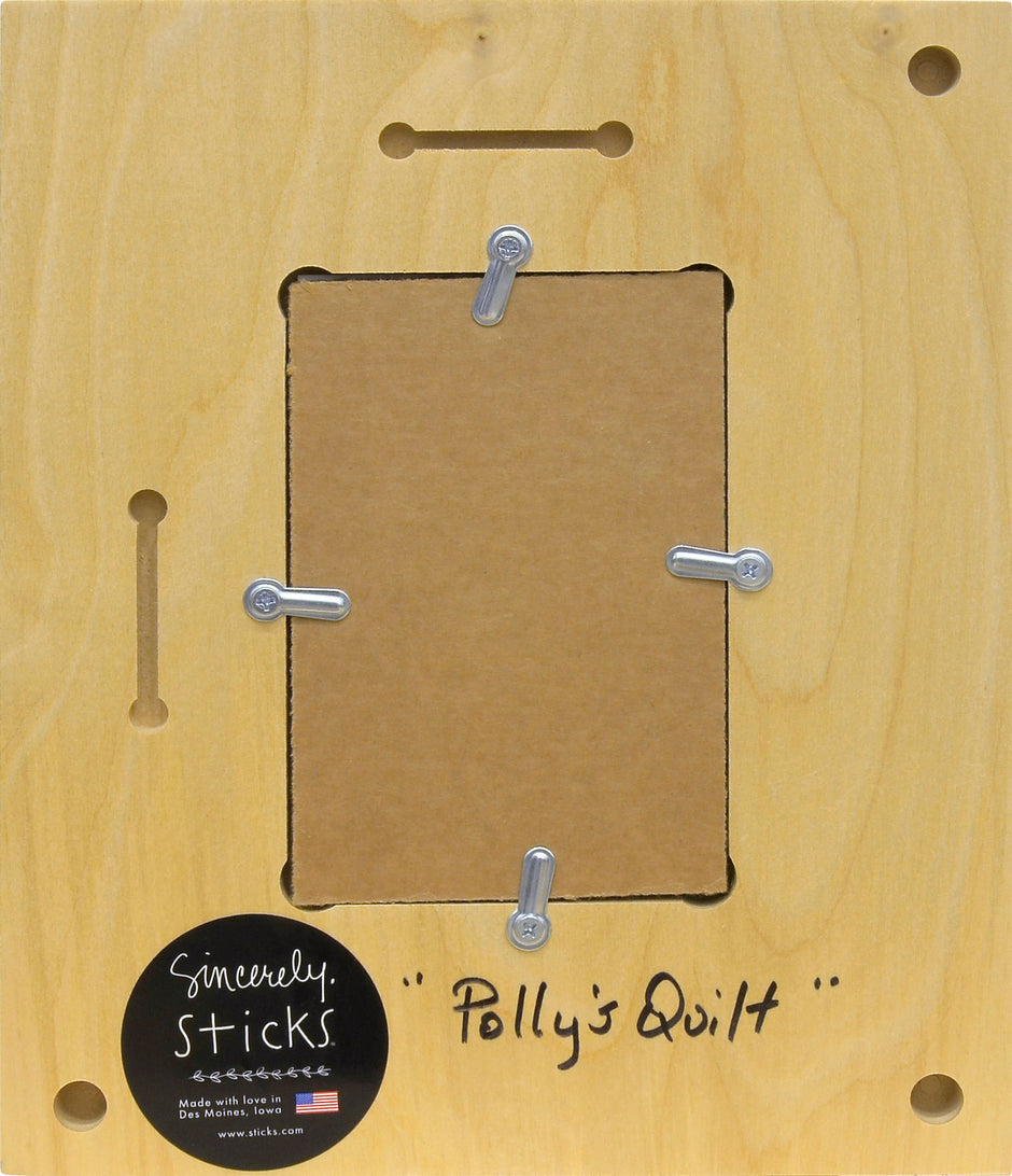 "Polly's Quilt" Picture Frame | Sincerely, Sticks