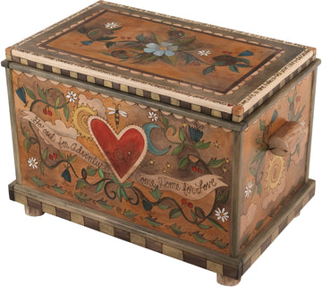 Handmade Wooden Storage Chests and Trunks