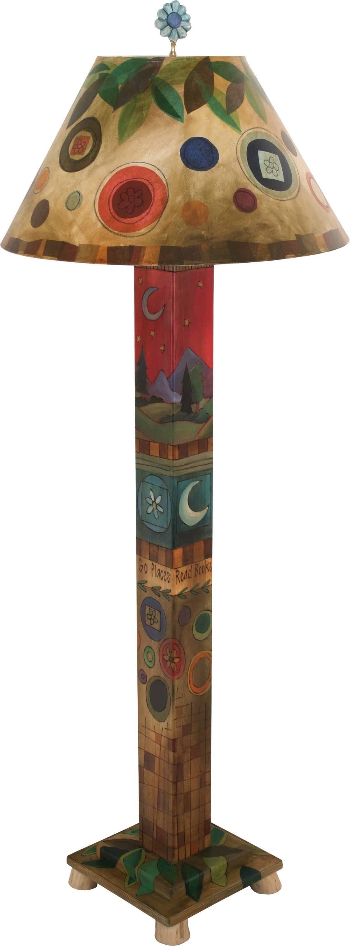 Box Floor Lamp S39179 | Sticks Handmade