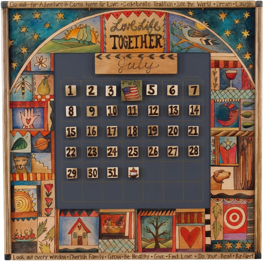 Large Perpetual Calendar S311097 | Sticks Handmade