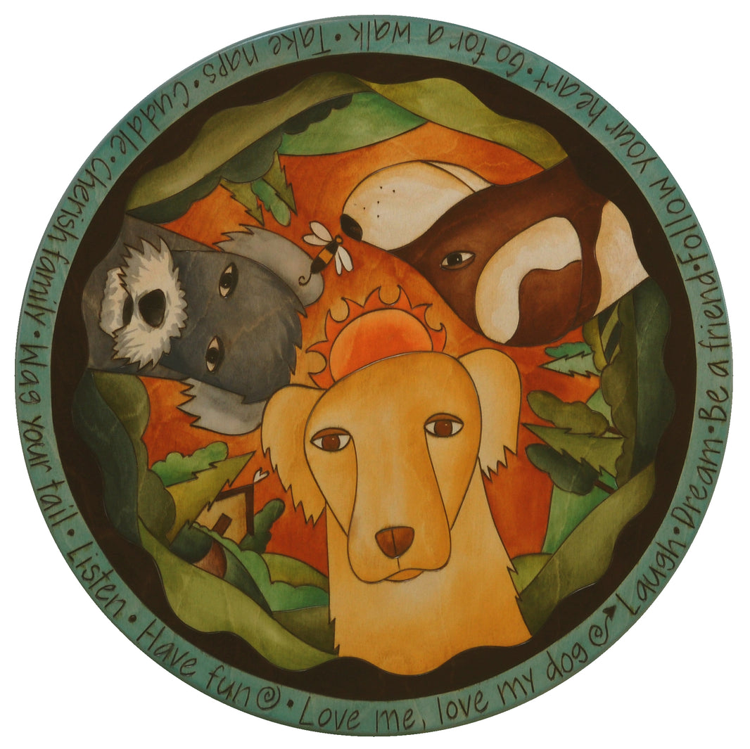 20" Lazy Susan S317966 | Sticks Handmade